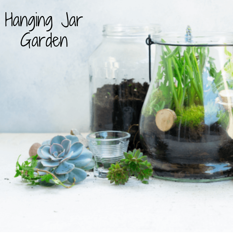 Hanging Jar Garden Workshop 6/25/23 - Growing Hobby